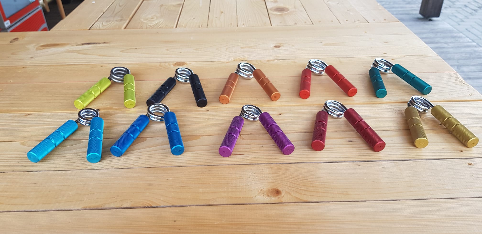 Handgripper by Robert Baraban- Gripper-Front Squat Harness - Colored ...